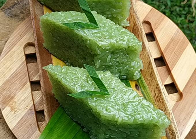 Resep Wajik Ketan Pandan oleh Lulung Thyo Thoharie - Cookpad