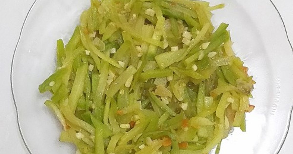 Resep Tumisan Baby Labu Siam oleh Hesti - Cookpad