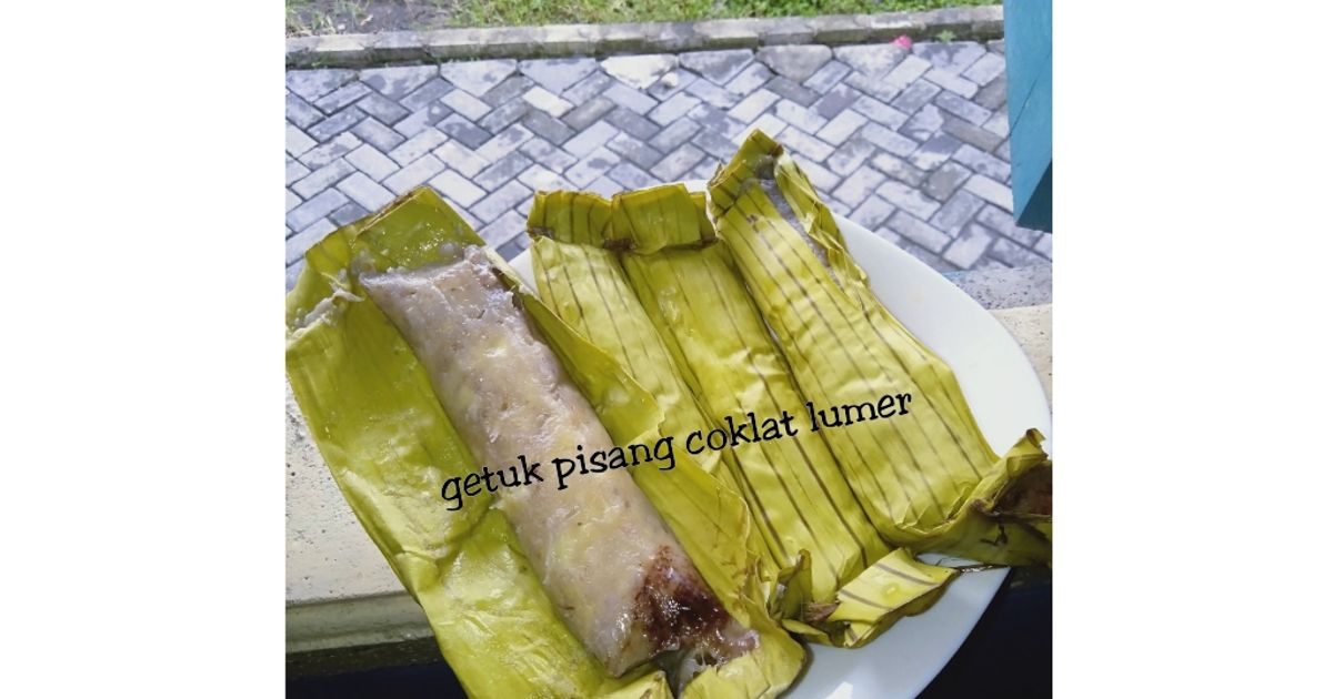 Resep Getuk Pisang Coklat Lumer oleh Cuanesa Eva Puspita - Cookpad