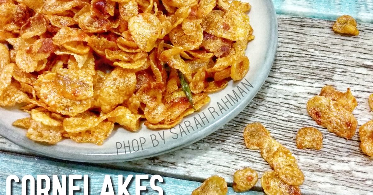 Resipi Cornflakes Salted Egg oleh Sarah Amani - Cookpad