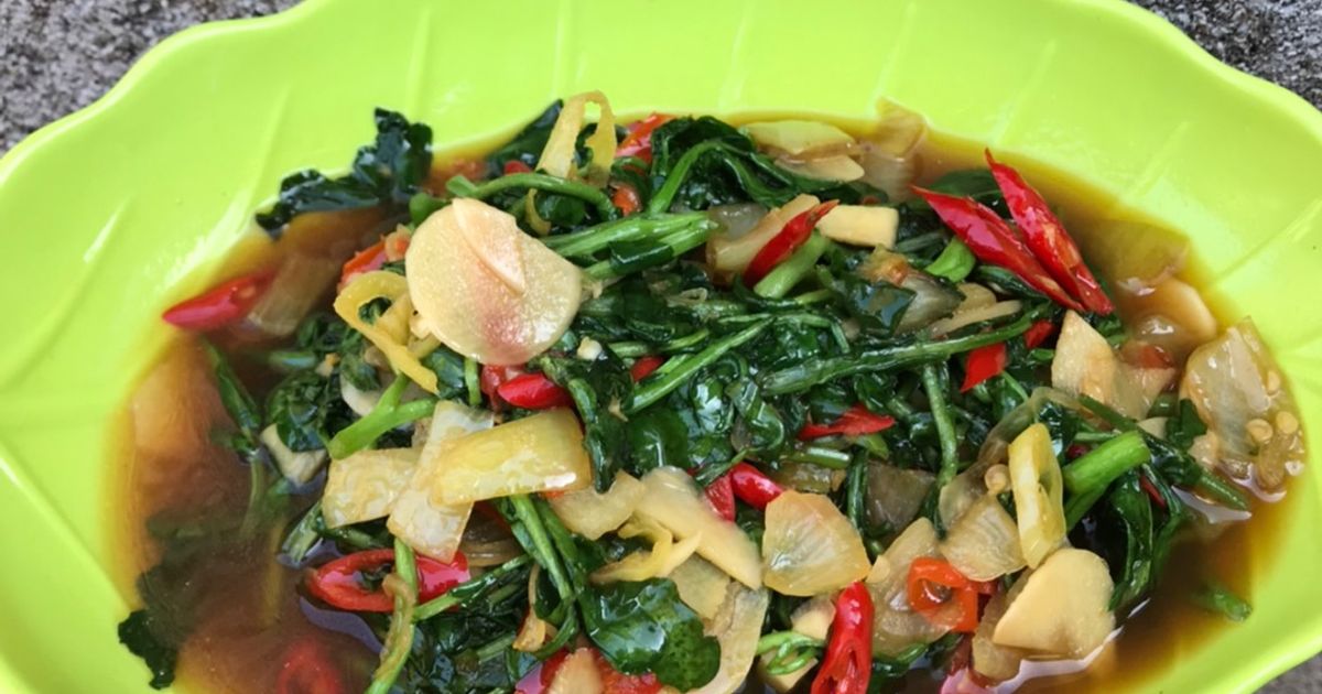 Resep Tumis/Oseng Selada Air (Cenil/Jembak/Jrembak) oleh salma afif ...