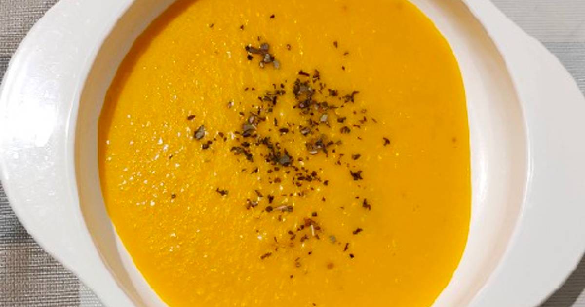 Resep Sup Labu (Pumpkin soup) simpel cuma 4 bahan oleh Tirsa Yohanes ...