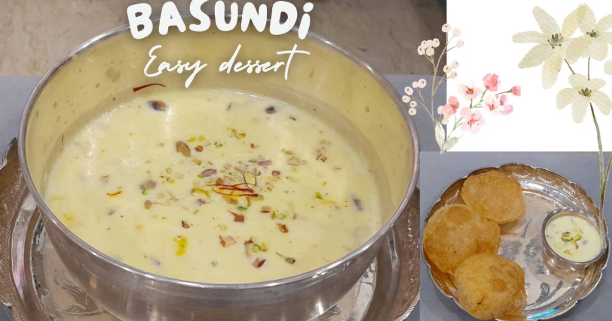 BASUNDI : A INDIAN MILK SWEET Recipe by Surekha Dongargaonkar - Cookpad