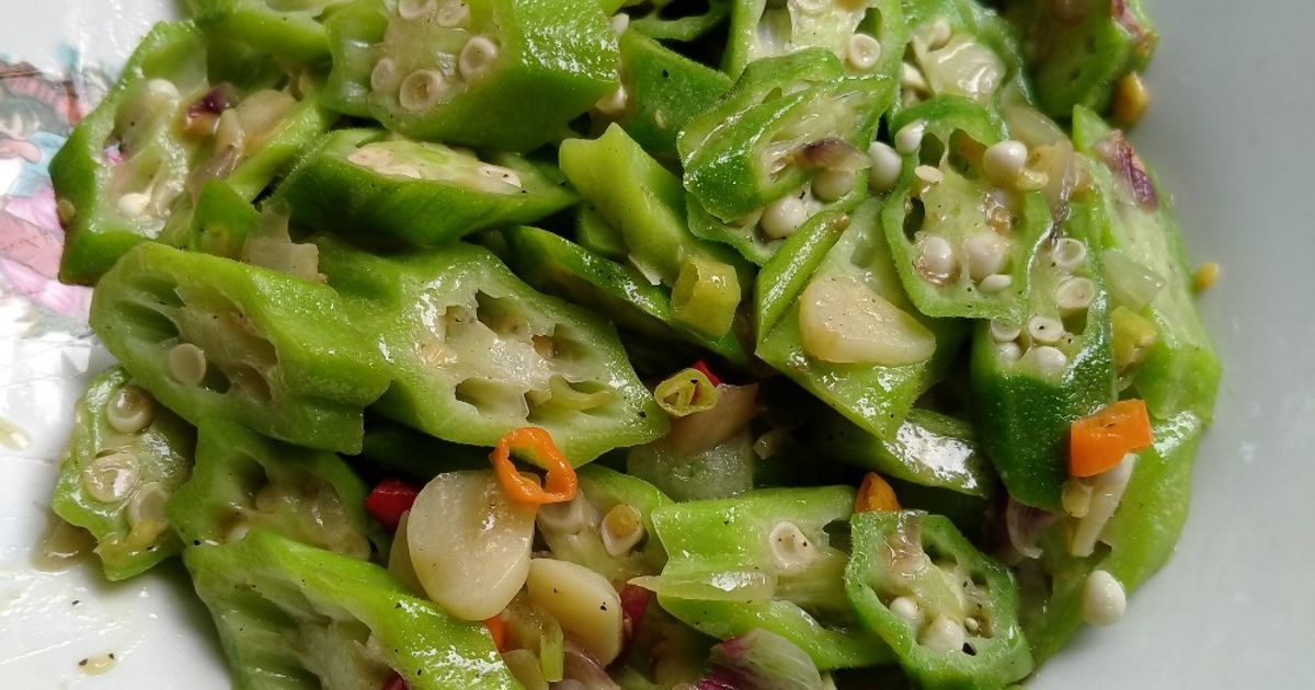 Resep Tumis Okra/Bendi oleh Meydiana Dyah Pramesty - Cookpad