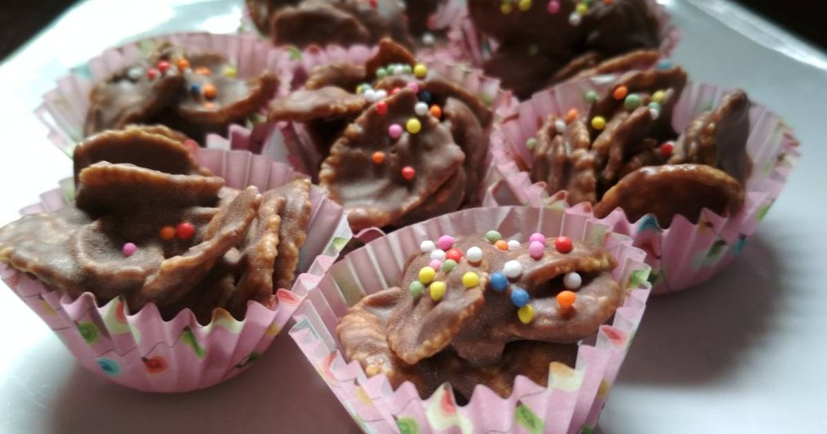 Resep Cornflakes coklat cantik manis 😍 oleh Ruth D Sinaga - Cookpad