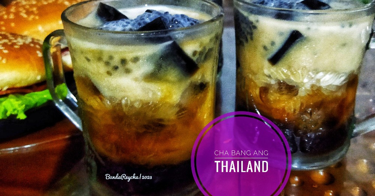Resep 508.🧋Cha Bang Ang Thailand oleh Intan Zahra Al Arsyad (Bunda ...