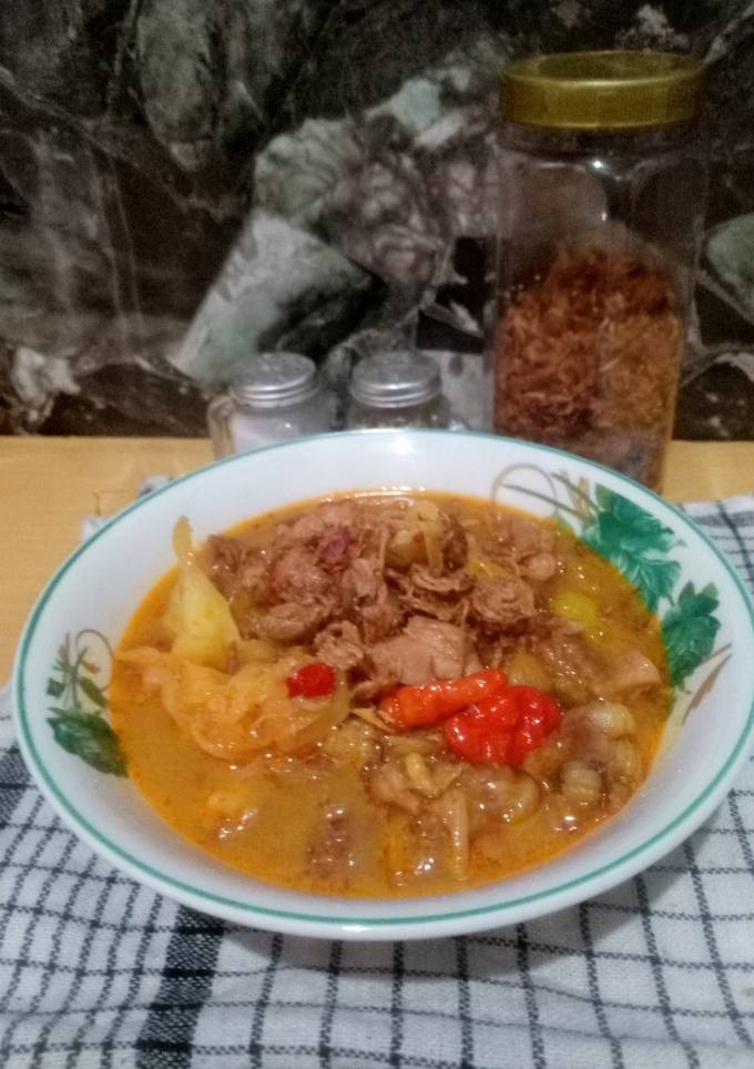 Resep Tongseng kikil kaki sapi campur daging oleh Dapoer Mama Anna ...