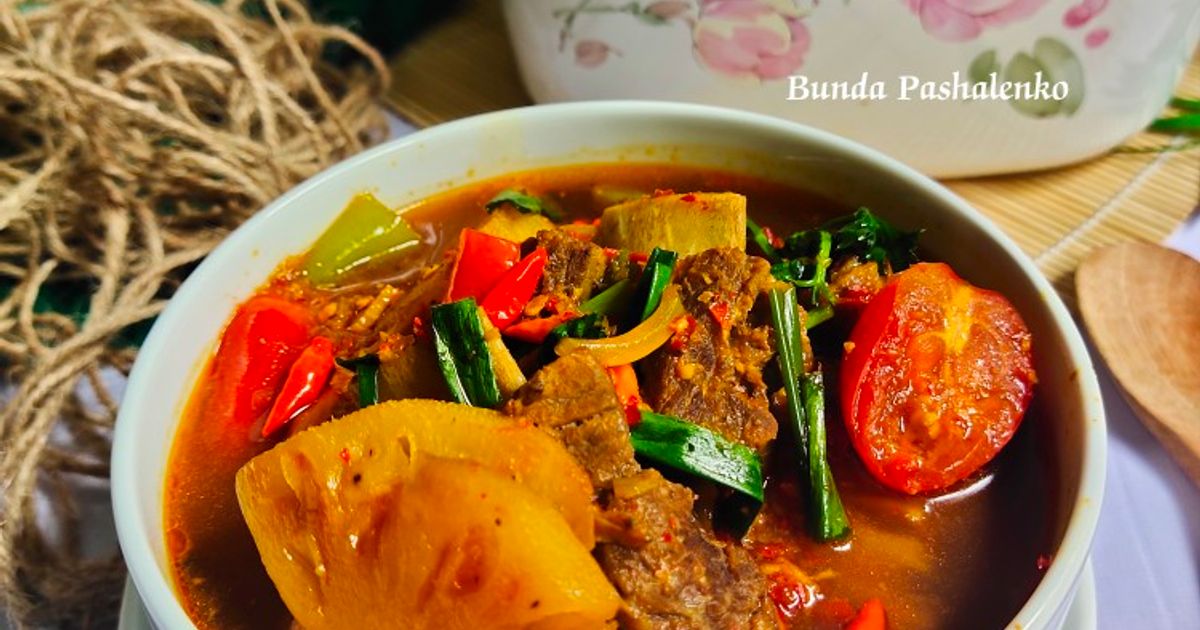Resep Pindang Iga Sapi Khas Palembang oleh Bunda Pashalenko - Cookpad