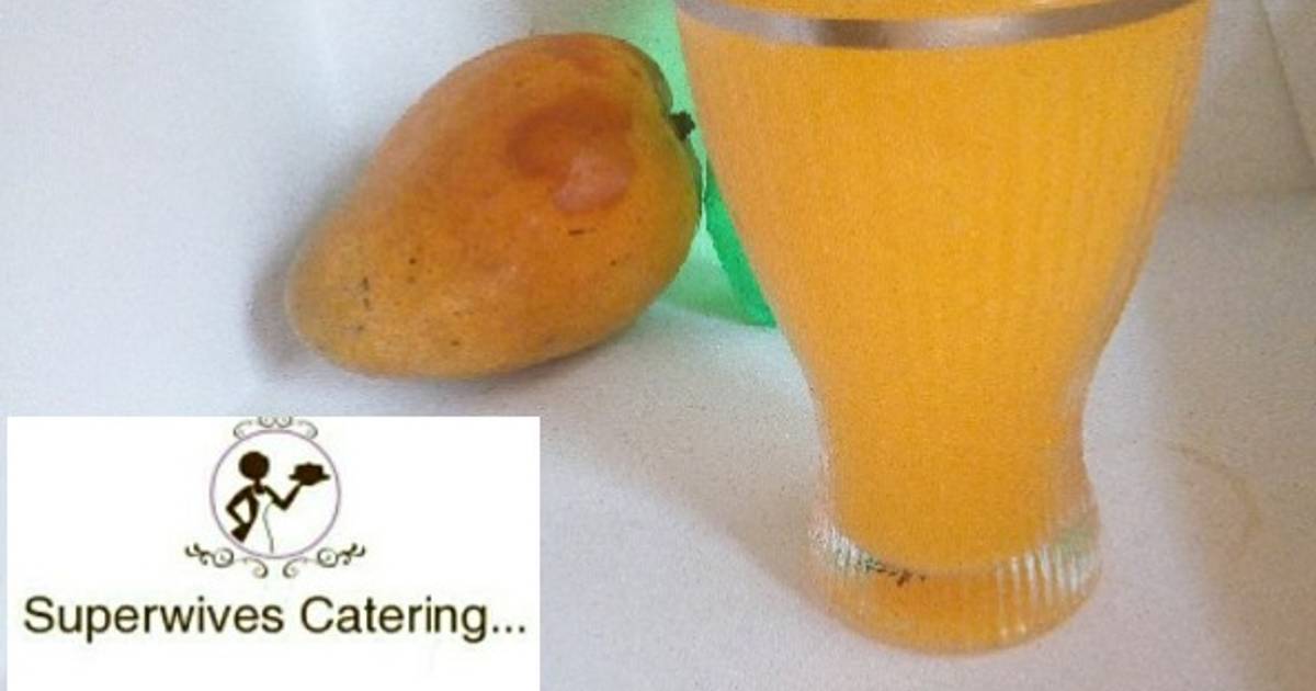 Mango punch Recipe by Delu's Kitchen - Cookpad