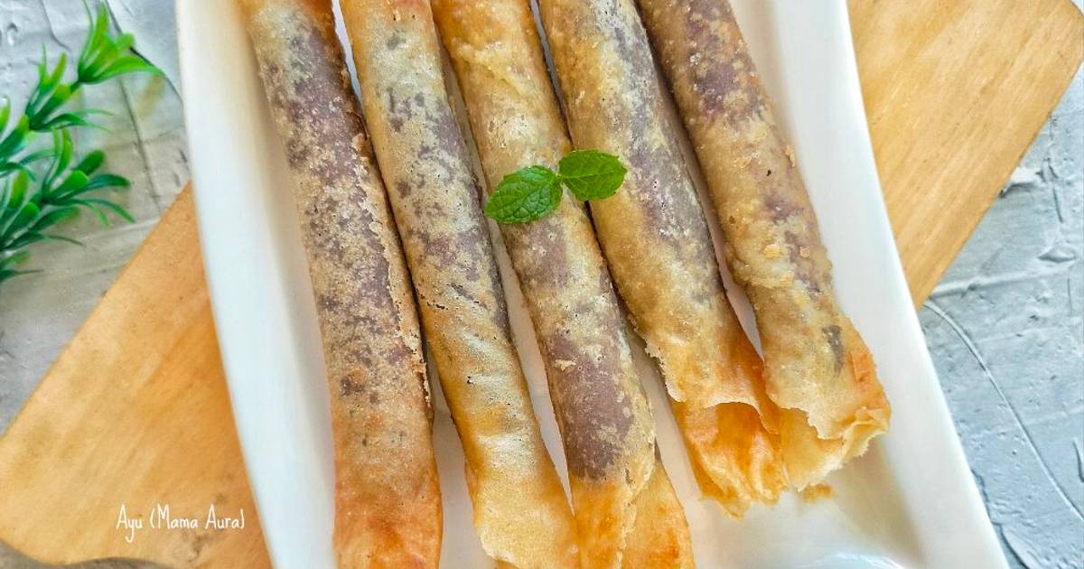 40 resep olahan ubi ungu dan kulit lumpia enak dan mudah - Cookpad