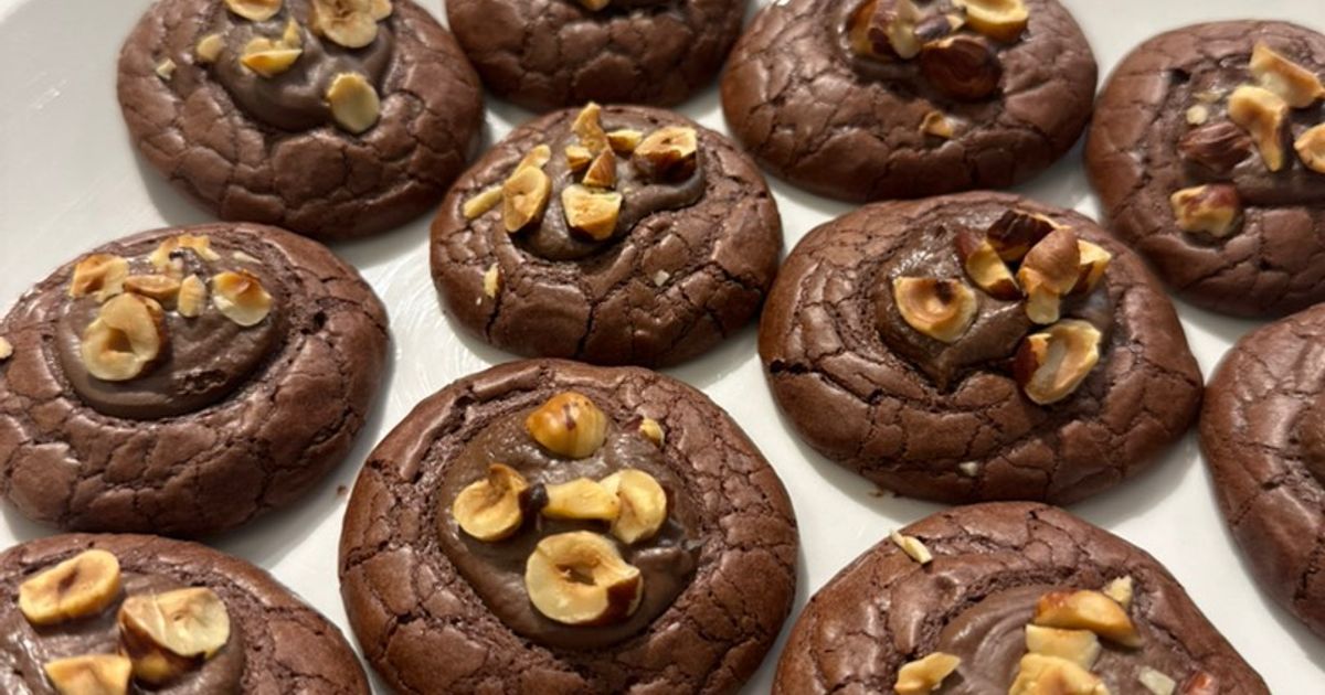 Chocolate Hazelnut Cookies Recipe by Ricardo