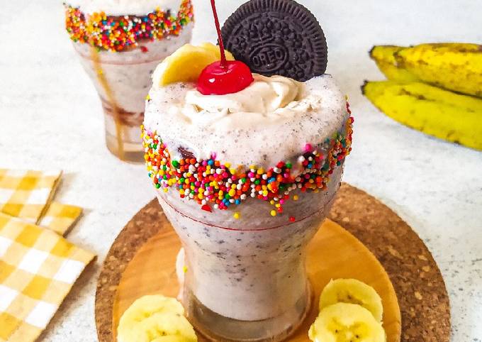 Resep Milkshake Pisang Oreo oleh laily meilia sari - Cookpad