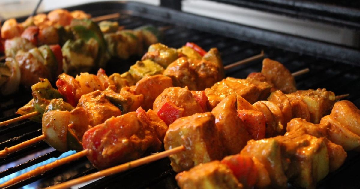 Vegetable Paneer Tikka Grill Recipe By Smit Katudia