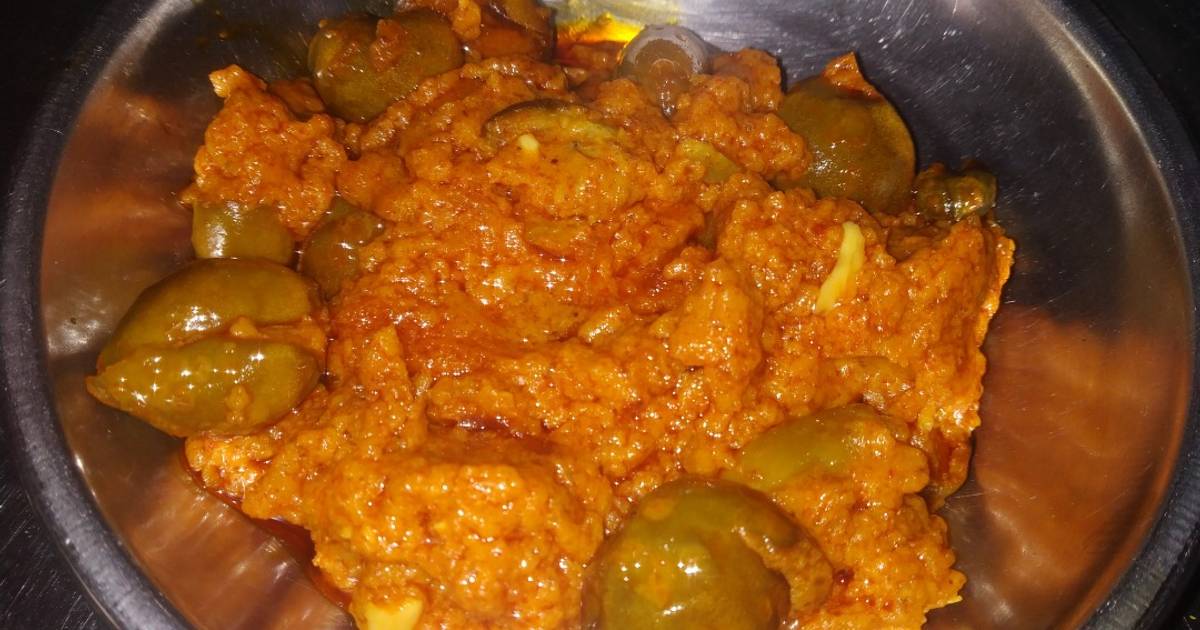 Nidhi Kunvrani દ્વારા રેસીપી ભરેલા ગુંદા નું શાક (Bharela Gunda Recipe ...