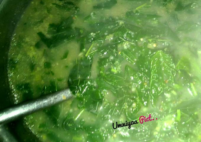 Resep Sayur Menir Bayam oleh Umniyaa - Cookpad