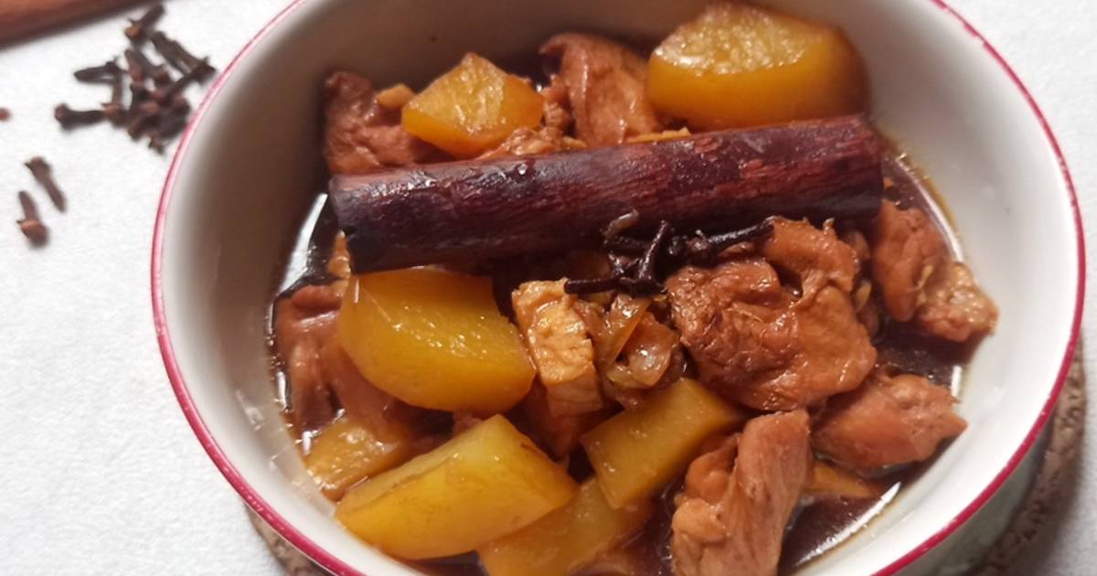 Resep Semur Ayam Kentang Tempe oleh Erlina - Cookpad