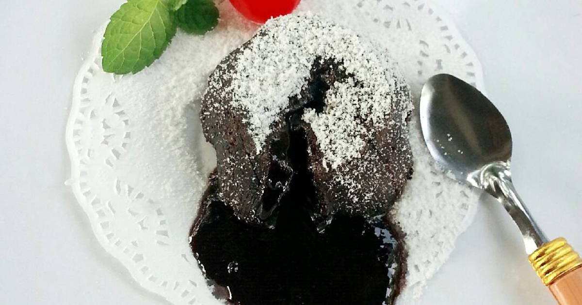 Resep Choco lava kukus oleh lathifa - Cookpad