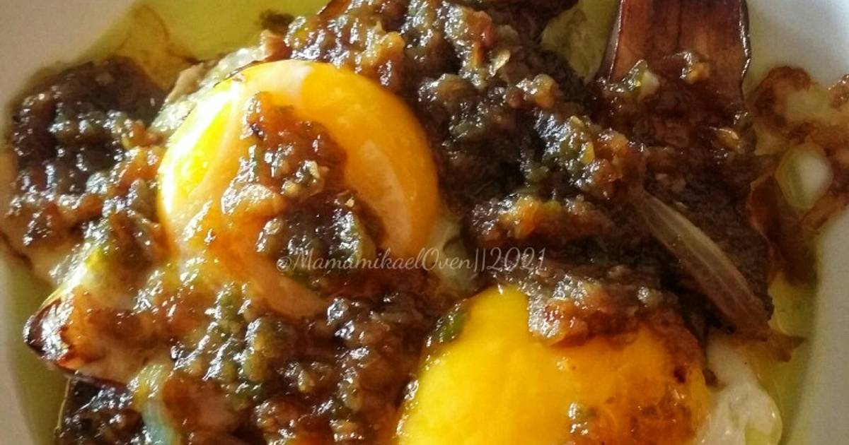 Resipi Terung Bertelur oleh Mamamikael Oven - Cookpad