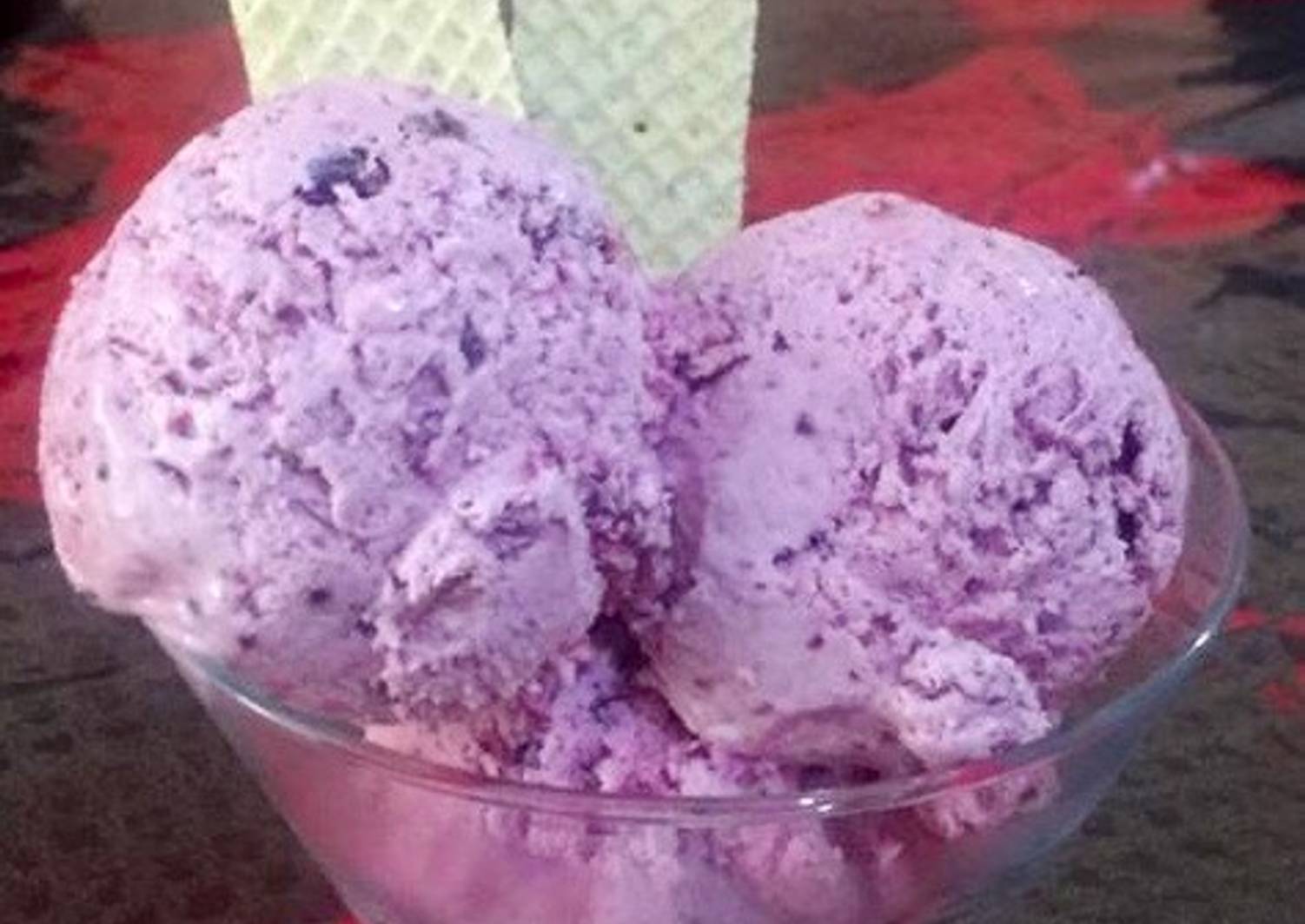 Nieve o helado de moras, frambuesa y fresa Receta de Carmen Palomino ...