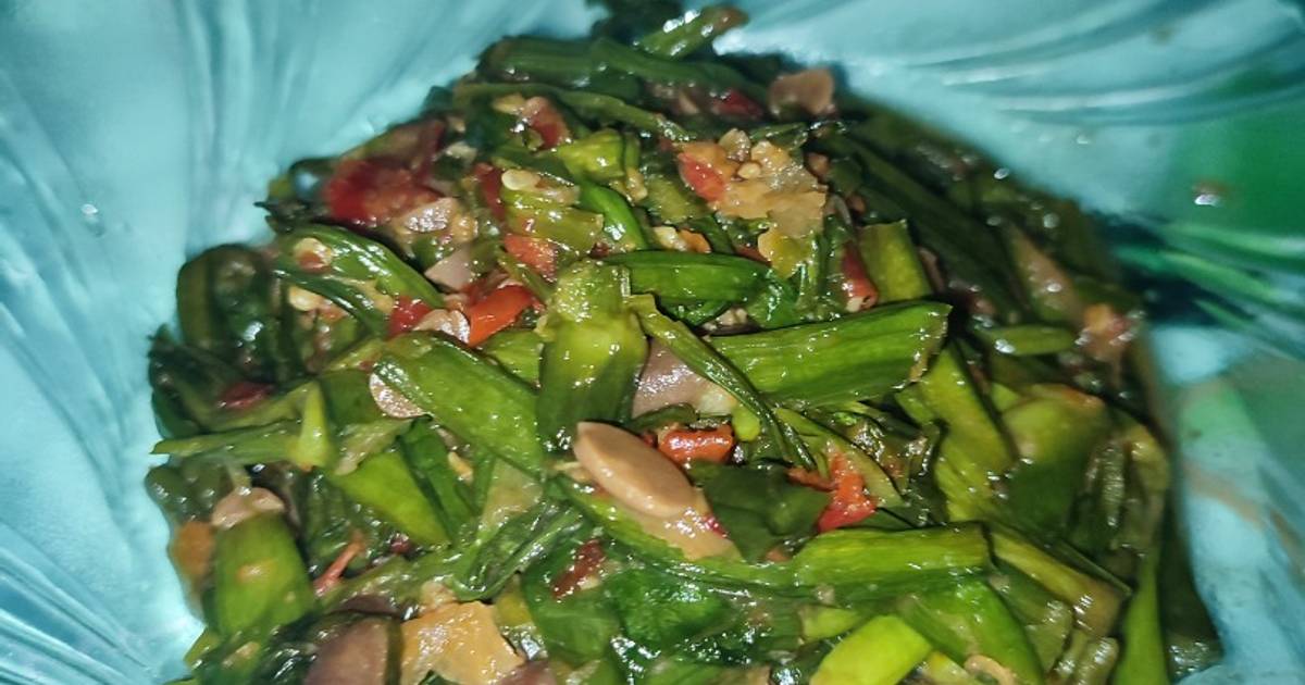 Resep Tumis genjer tauco oleh ayuaryani2510 , - Cookpad
