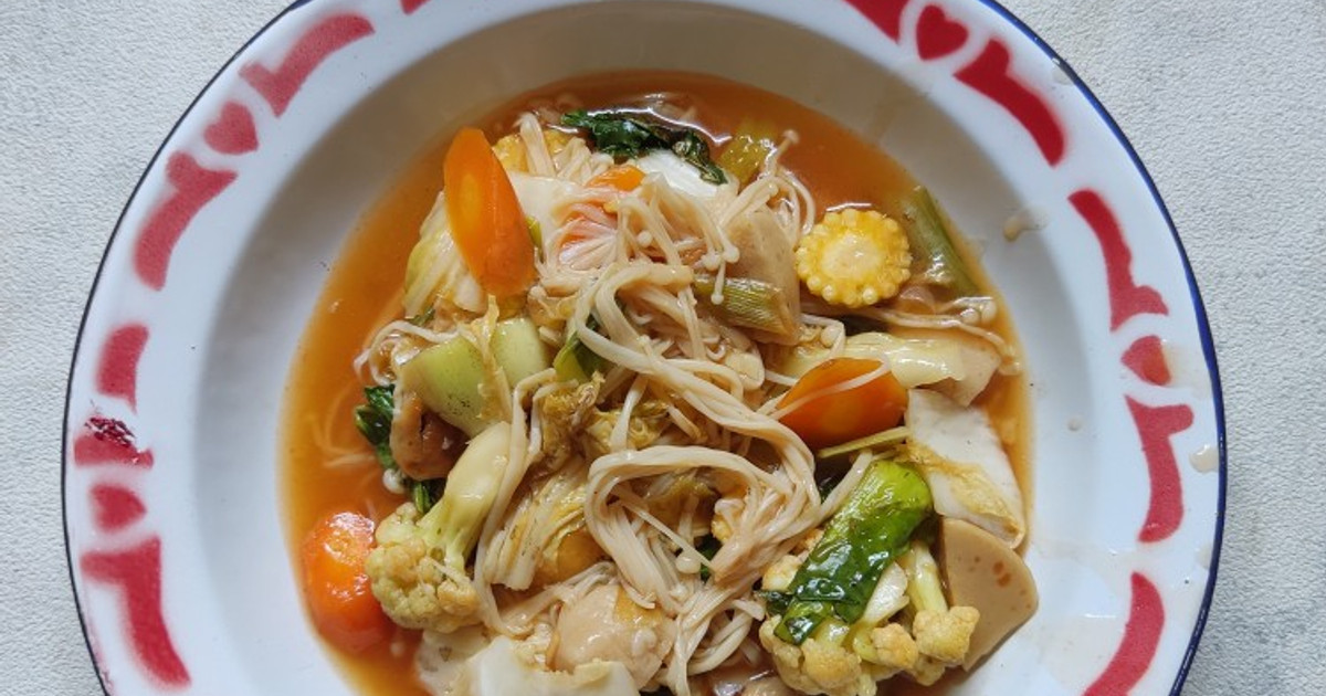 Resep Capcay Jamur Enoki oleh Indah Kurniasari - Cookpad