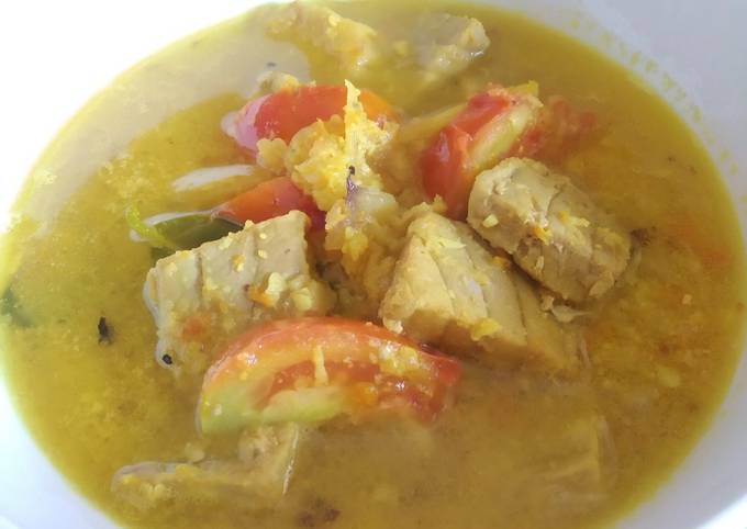 Resep Tuna Kuah Kuning oleh inda - Cookpad