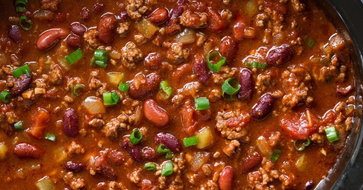 Chili O Chile Con Carne Receta de La Cocina de Fran