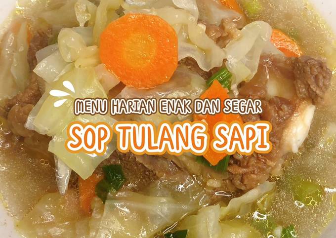 Resep Sup Tulang Sapi oleh Bunda Khai - Cookpad