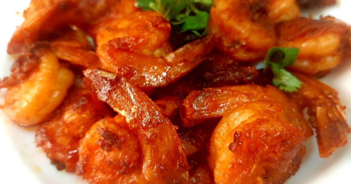 Spicy prawns Recipe by tanveer sayed - Cookpad