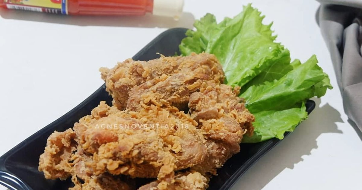 Resep ayam goreng simple tepung marinasi rumahan enak dan mudah - Cookpad