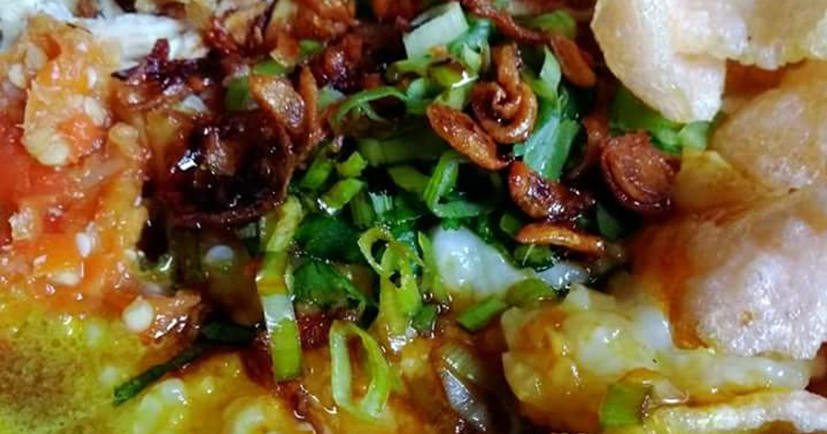 Resep Bubur Ayam Enak Dan Praktis oleh Dzakiyyah Asih P - Cookpad