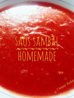 Resep Saos Tomat & Saos Sambal Homemade oleh Ibu Khansa Rafeyfa - Cookpad