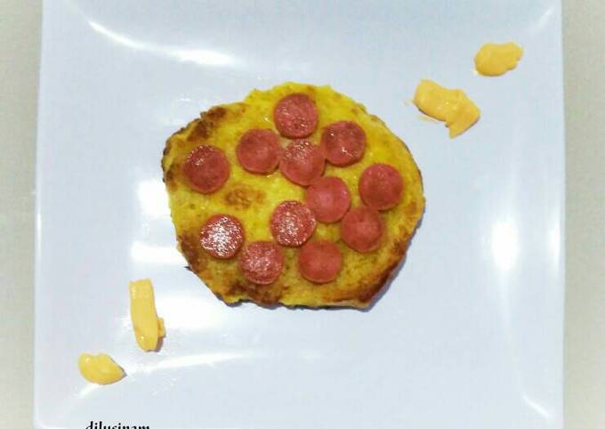 Resep Pizza Roti Tawar Sederhana Ala Ala oleh dilu - Cookpad