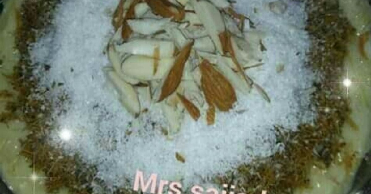 Shahi Rabri Sawayan Recipe by Misses Sajjad Memon - Cookpad