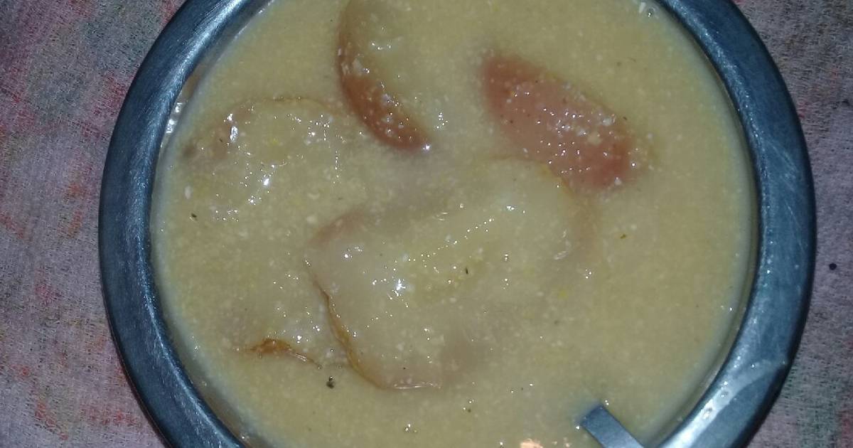 Anchi con manzanas Receta de Nelly Vasquez- Cookpad