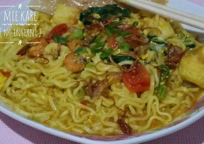 Resep Mie Kare Sederhana (No Instant) oleh Bunda Bagus - Cookpad