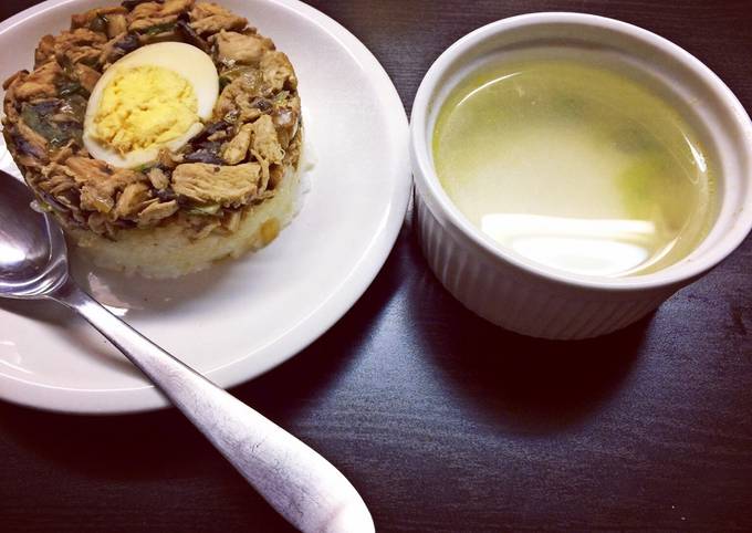 Resep Nasi Tim Super Simple & Easy oleh Calza Marrieta Fulcher - Cookpad