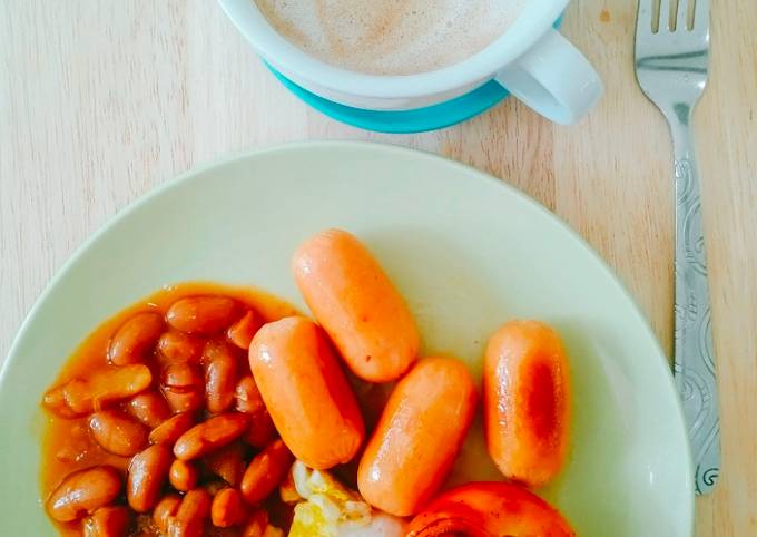 Resipi Simple English Breakfast oleh irar - Cookpad