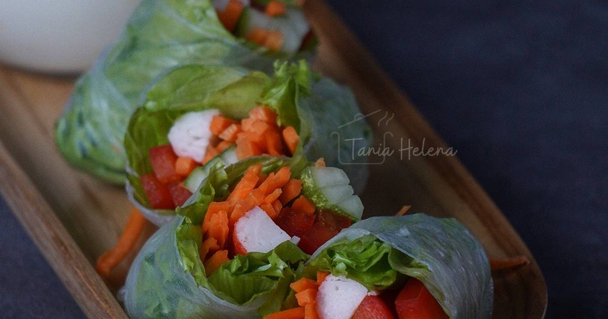 76 resep rice paper salad enak dan mudah - Cookpad