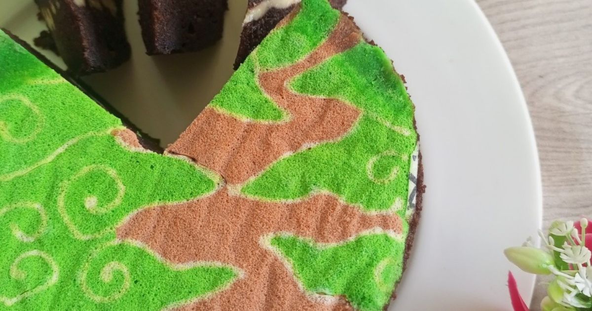 Resep Brownies Batik Keju Lumer oleh Indah Tuwiarsih - Cookpad