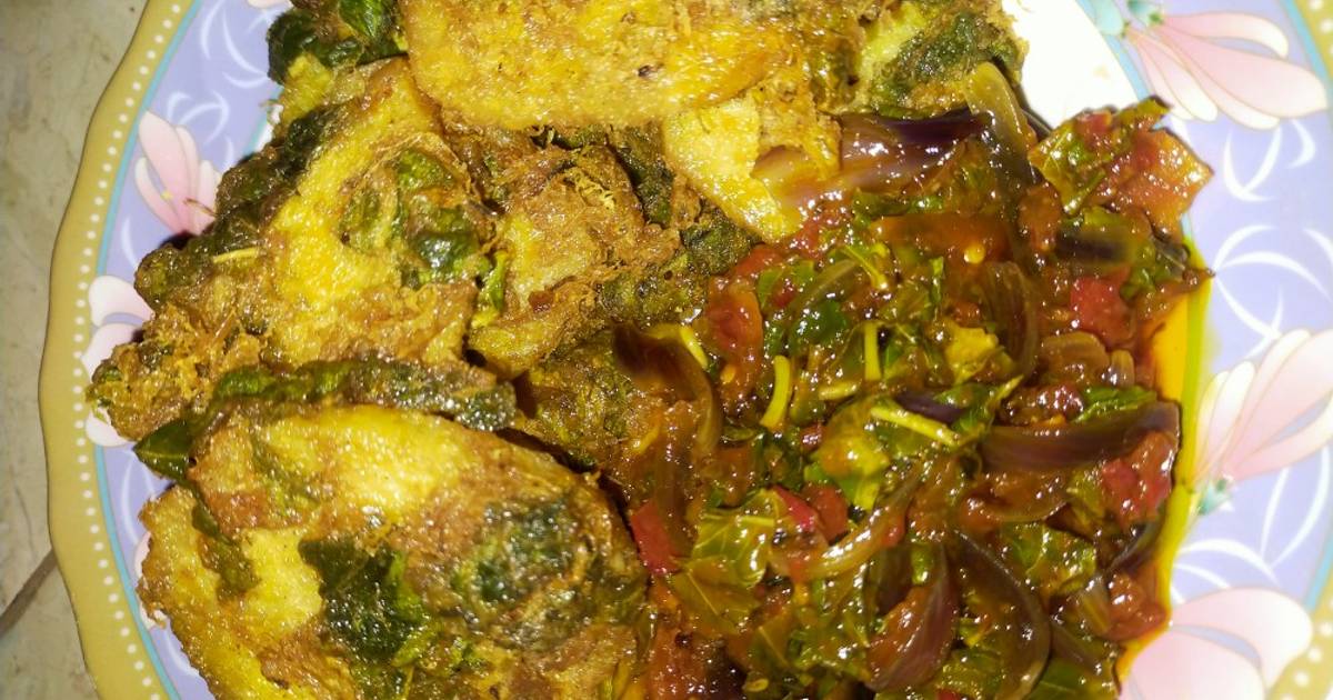 Waterleaf Golden Yam Recipe by Light Of The Heart - Cookpad
