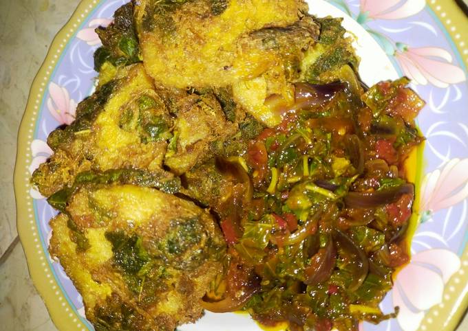 Waterleaf Golden Yam Recipe by Light Of The Heart - Cookpad
