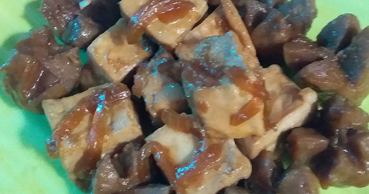 Resep Tahu bakso kecap oleh IdaSulasmino - Cookpad