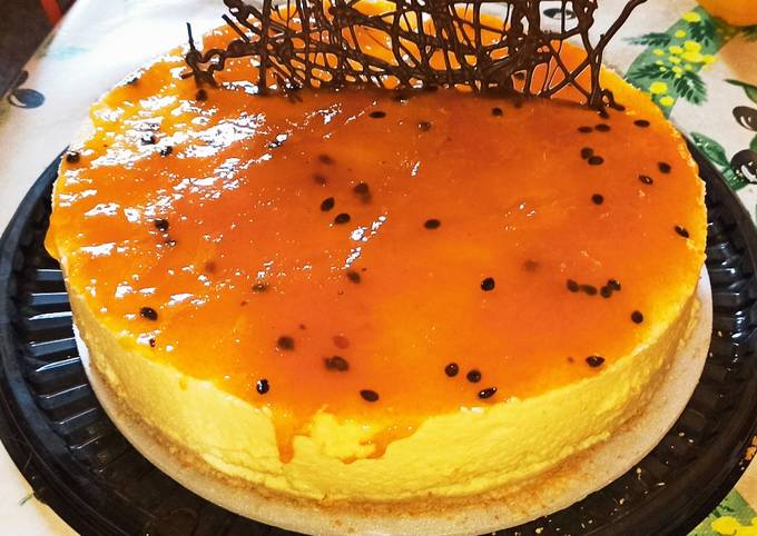 Mousse de maracuyá Receta de Laura Pisoni- Cookpad