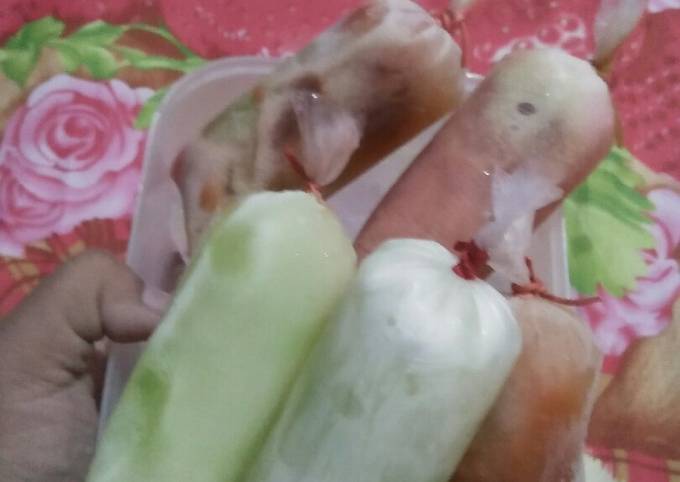 Resep Es kucir nutrijell oleh Shasadewa - Cookpad
