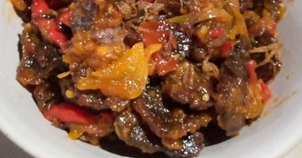 Resep Dendeng Sapi Crispy Saus Bolognese oleh santi puspa - Cookpad