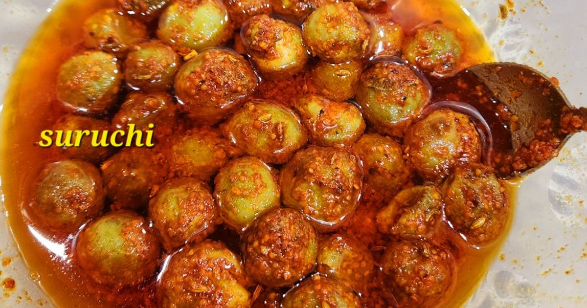 Instant Lasoda Pickle Recipe by Suruchi (Dr. Ruchi Sharma) - Cookpad