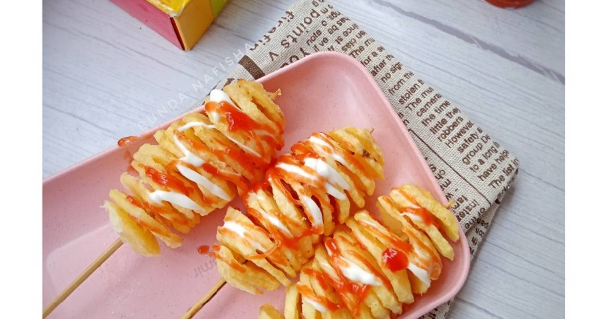 Resep Kentang Spiral oleh Bunda Nafisha - Cookpad