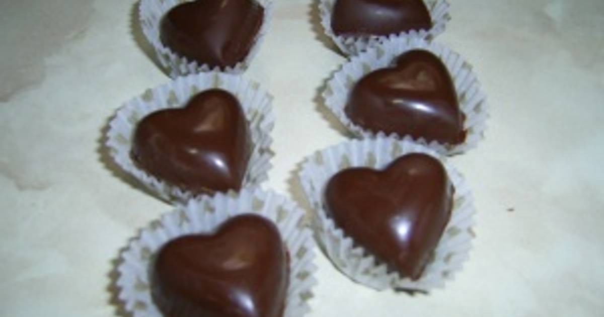 Bombones de chocolate Receta de Yismarly Angulo Aponte- Cookpad
