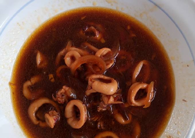 Resep Cumi Saus Tiram oleh Mamika Windi - Cookpad